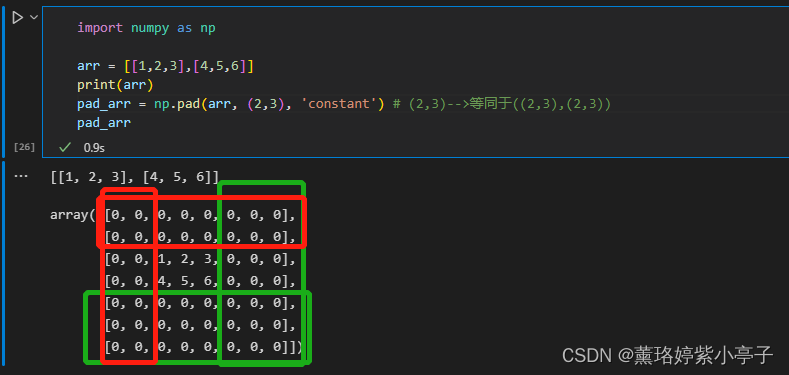 numpy.pad()函数详解_numpy pad-CSDN博客