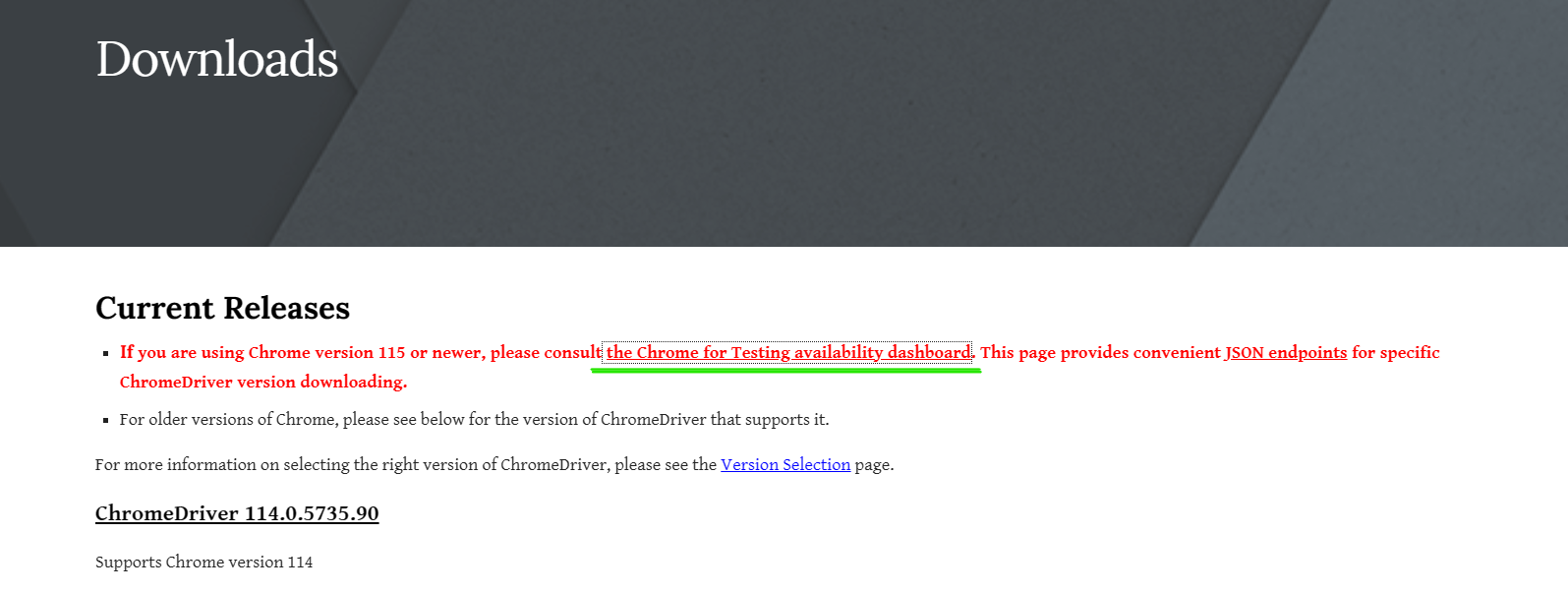 chrome driver下载、selenium安装及报错解决_chromedriver-CSDN博客