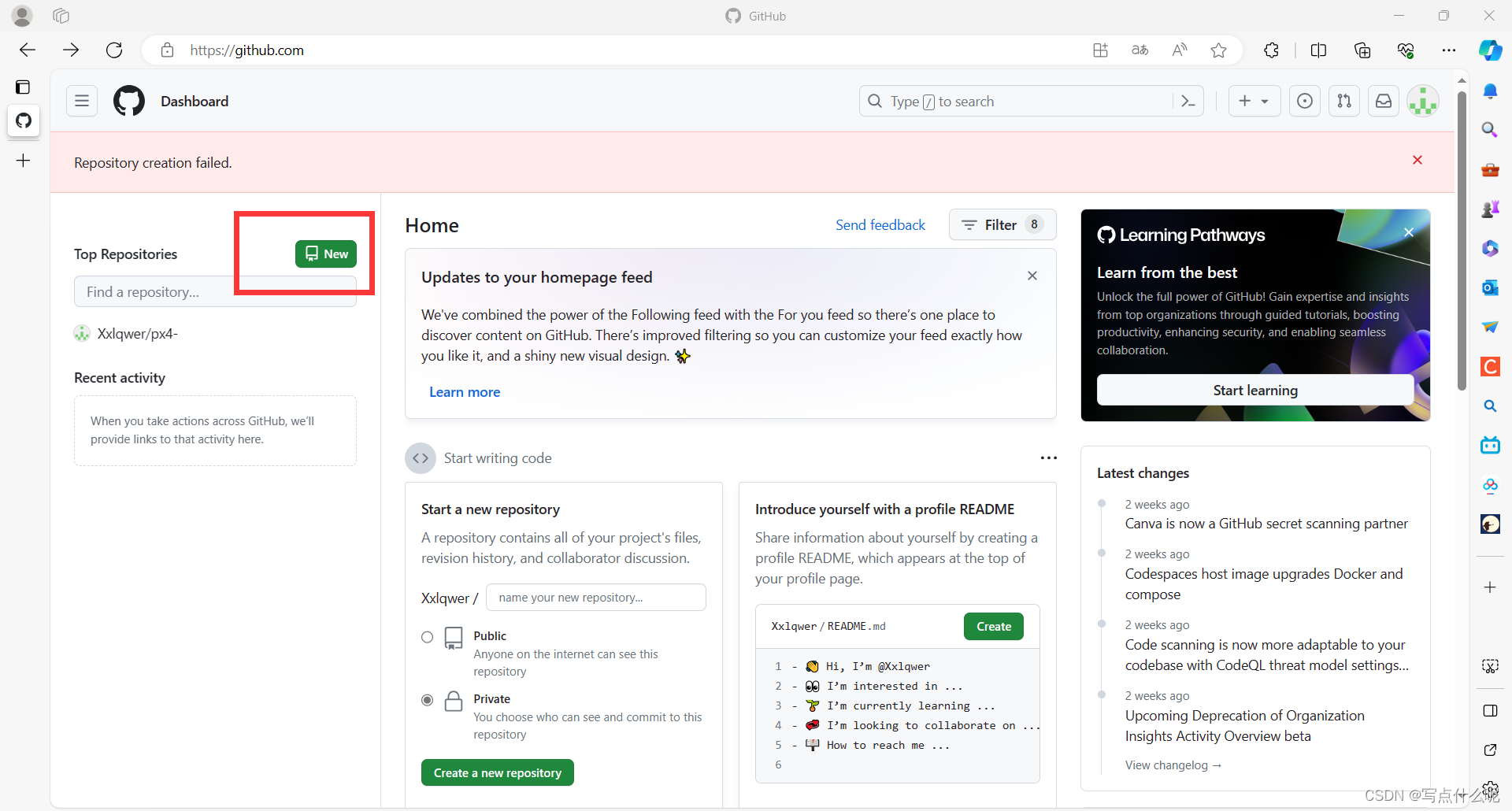 Win10创建Github项目_github win10-CSDN博客