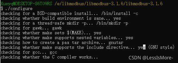 libmodbus库在Windows下编译和使用_mingw编译libmodbus-CSDN博客