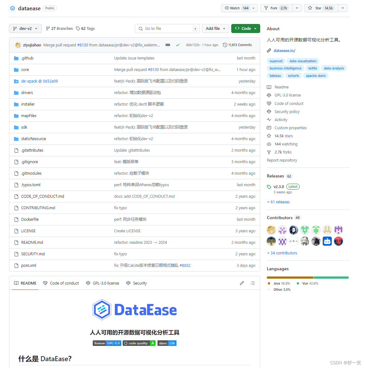 全网最最最详细DataEase-V1.8源码Docker方式部署教程_dataease docker-CSDN博客