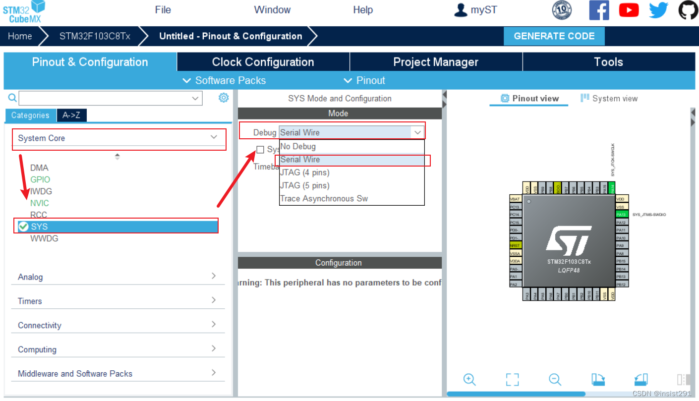 STM32基于HAL库的LED流水灯_hal stm32 pa0 控制led-CSDN博客