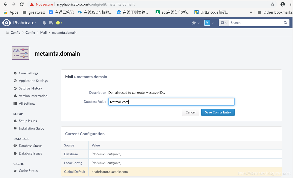 [phabircator]使用docker镜像redpointgames/phabricator搭建phabricator服务器 设置邮箱、创建用户、审批用户_phabricator创建新帐号 ...