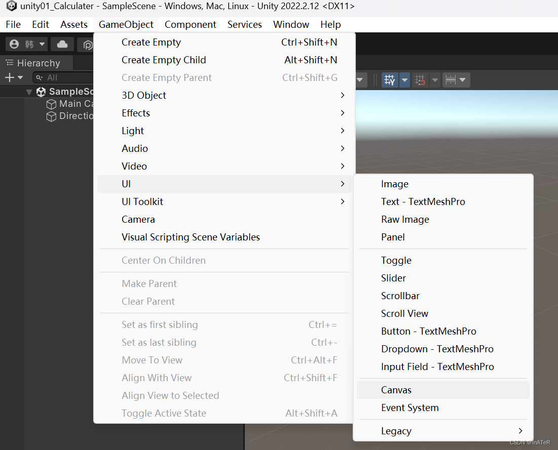 T01_unity制作简单UI计算器 c#_计算器ui-CSDN博客