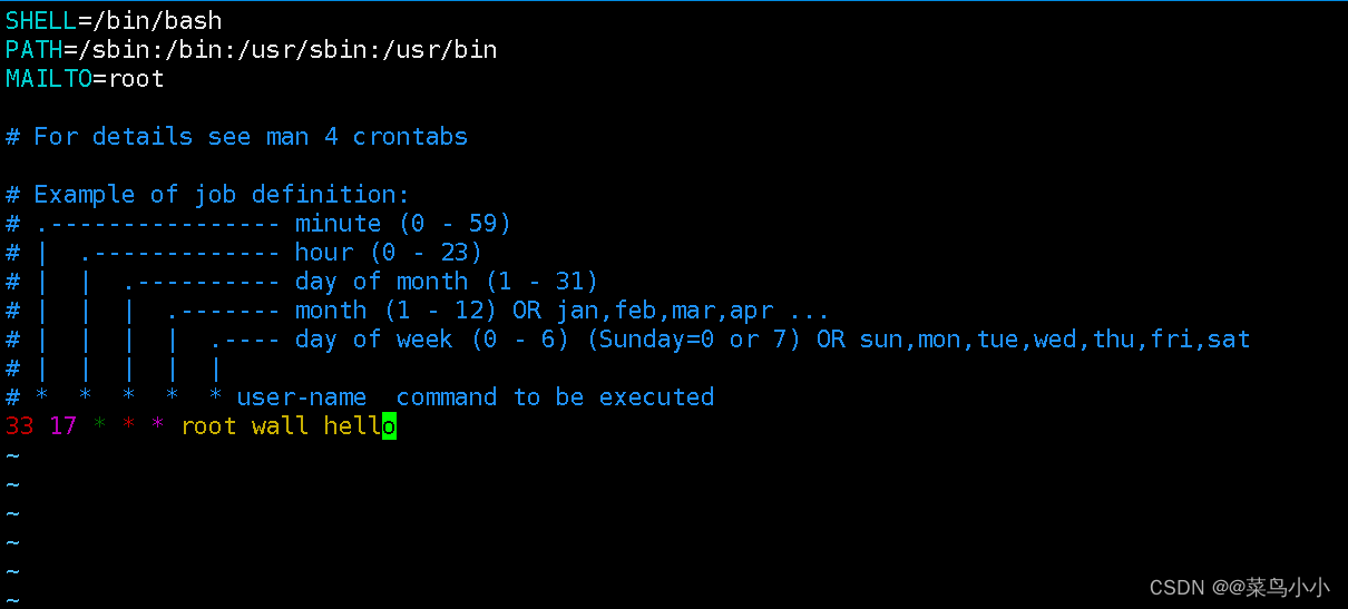 linux中的例行性工作----详解_list user's crontab-CSDN博客
