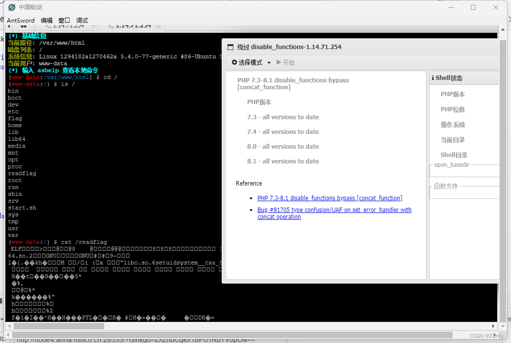 【Web】disable_function绕过例题wp(1)_rce6-disablefunction wp-CSDN博客