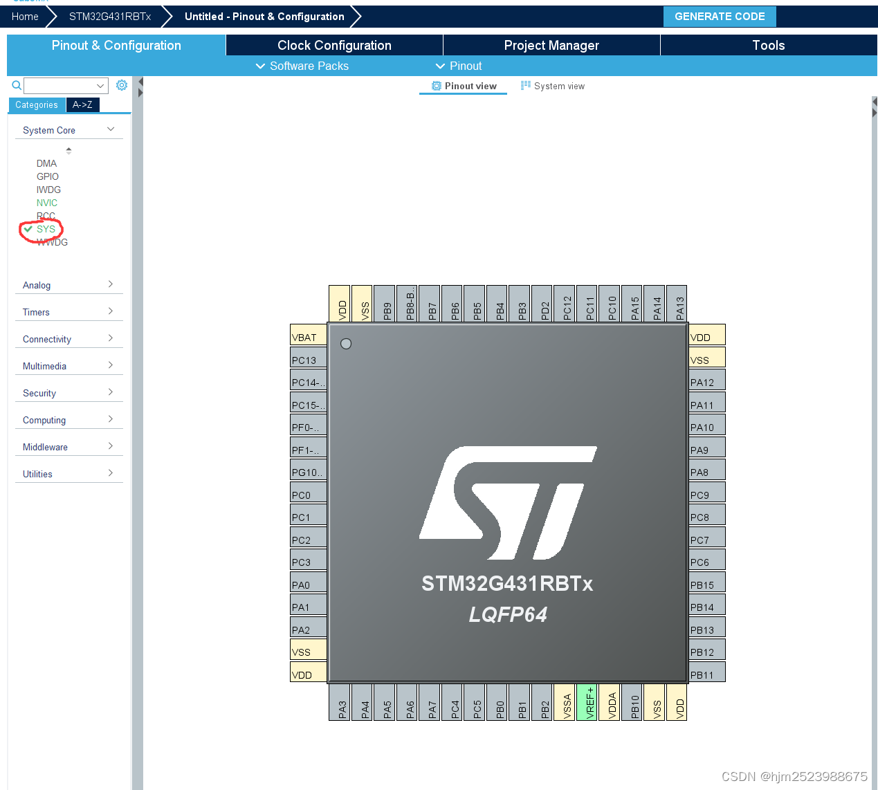 stm32G431-hal库—蓝桥杯嵌入式的准备_stm32g431标准库-CSDN博客