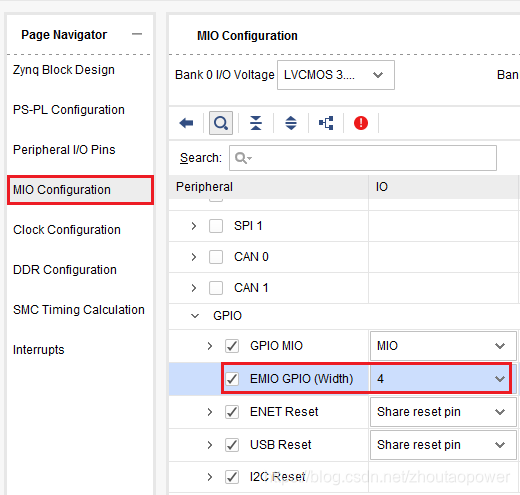 Zynq-PS-SDK(2) 之 EMIO 使用_zynq emio-CSDN博客
