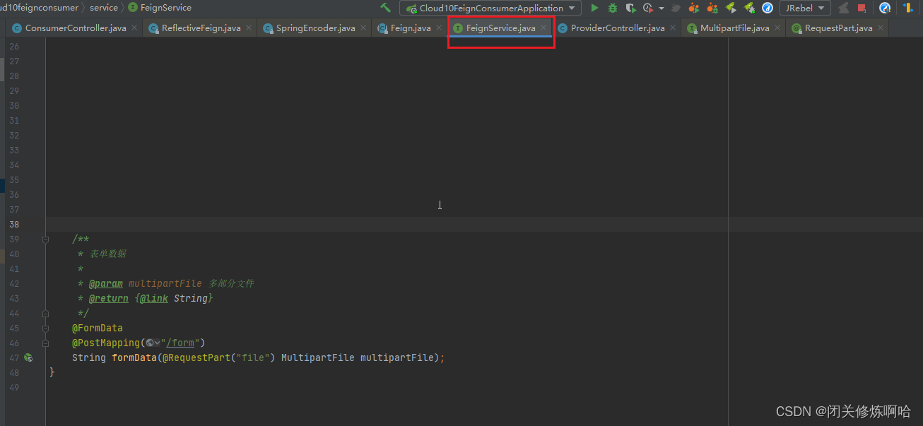 Feign传递文件以及MultipartFile对象_feign multipartfile-CSDN博客