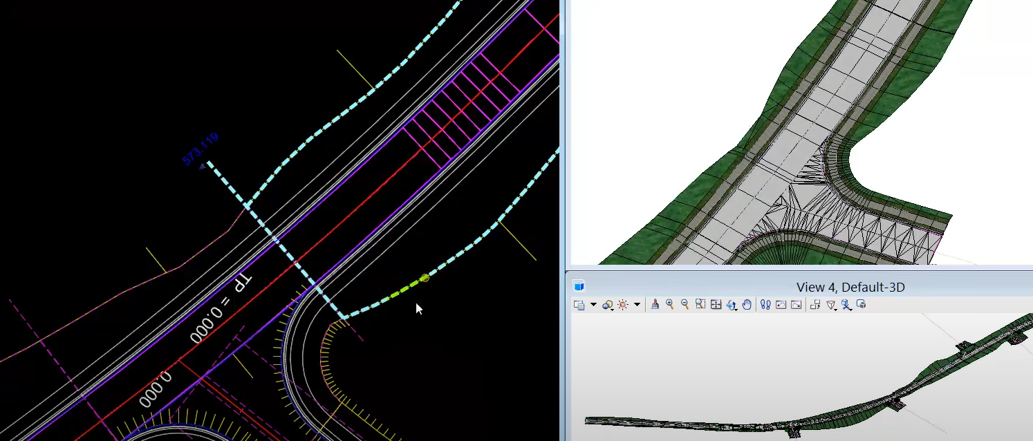 OpenRoads Designer道路交叉口剪切_openroads designer教程-CSDN博客