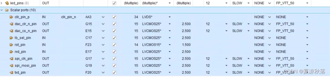 【vivado】Xilinx FPGA的 XDC约束中加入注释，为什么会导致该约束失效？_xdc xilinx-CSDN博客