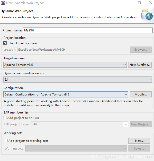 JavaWeb之SSH框架整合基础简单实例(框架搭建详细全过程)_ssh框架简单实例-CSDN博客