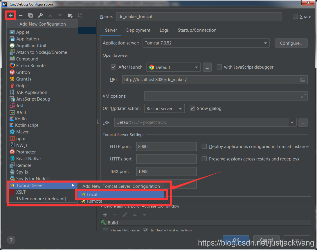 Intellij Idea 如何引入项目，配置jdk，以及部署tomcat Idea 引用jdk Csdn博客