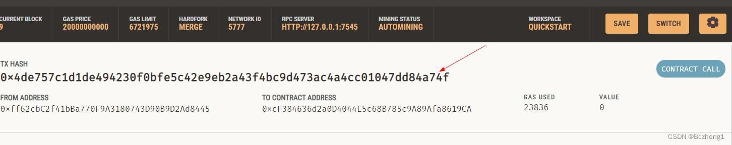 一.开发工具ganache metamask remix部署调用合约-CSDN博客