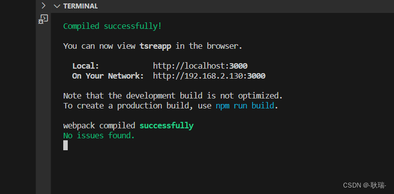创建一个 React+Typescript 项目_vscode 创建react项目 typescript-CSDN博客