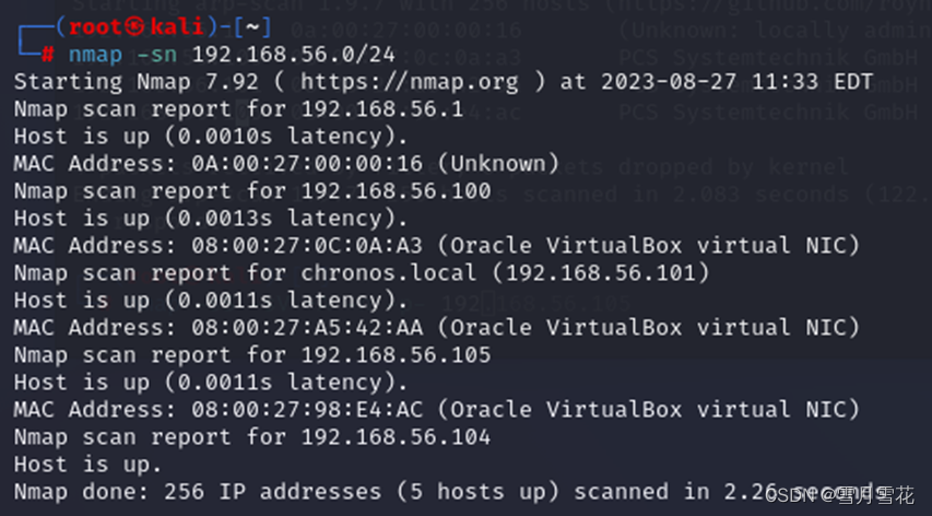 学习nmap的一些使用方法分享_nmap设置扫描速度-CSDN博客