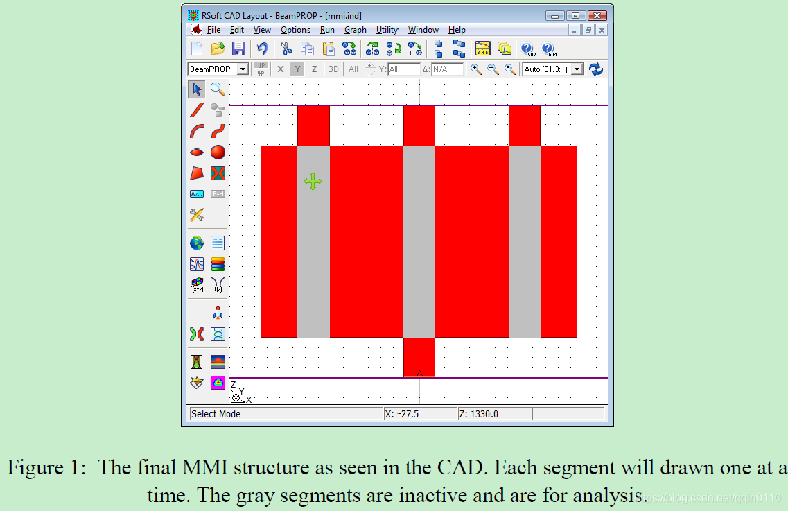Rsoft---------多模干涉（MMI）器件的仿真_光纤mmi仿真-CSDN博客