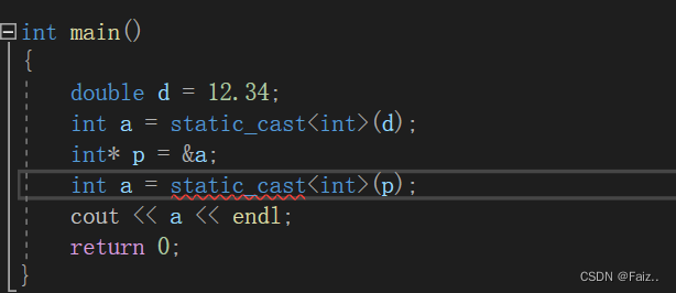 C/C++类型转换与RTTI：详解静态、重新解释、常量和动态转换,-CSDN博客
