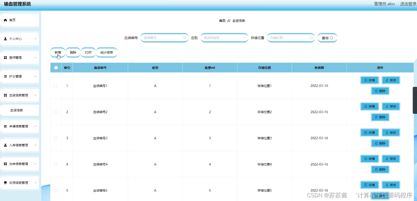Nodevue毕设输血管理系统(程序mysqlexpress)输血系统源代码 Csdn博客