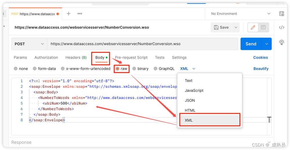 使用 Postman 发送 SOAP 请求的步骤与方法_postman soap-CSDN博客