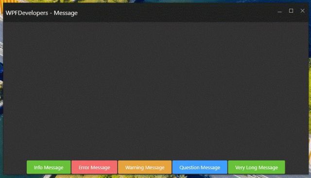 WPF 简单实现 Message 消息提醒-CSDN博客