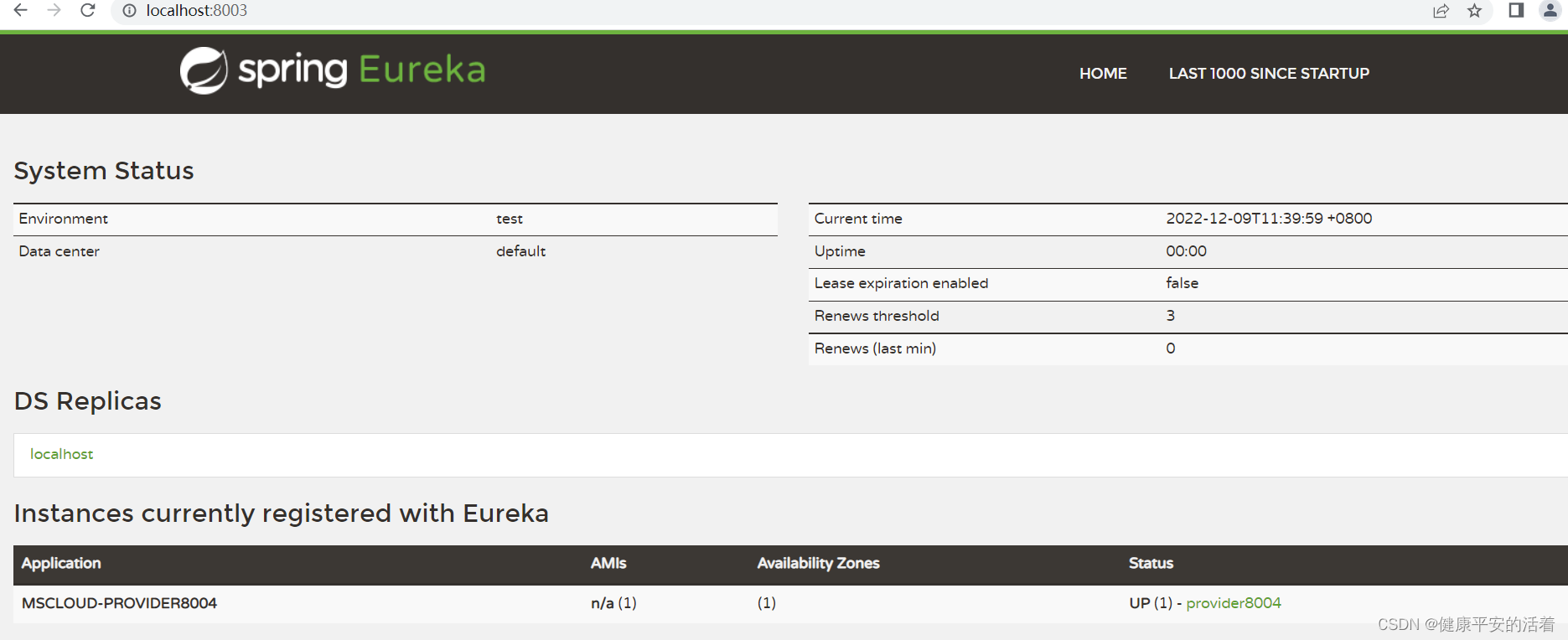 springcloud3 EurekaClient单机搭建2_spring-cloud-starter-netflix-eureka-client4.0.3包含了-CSDN博客