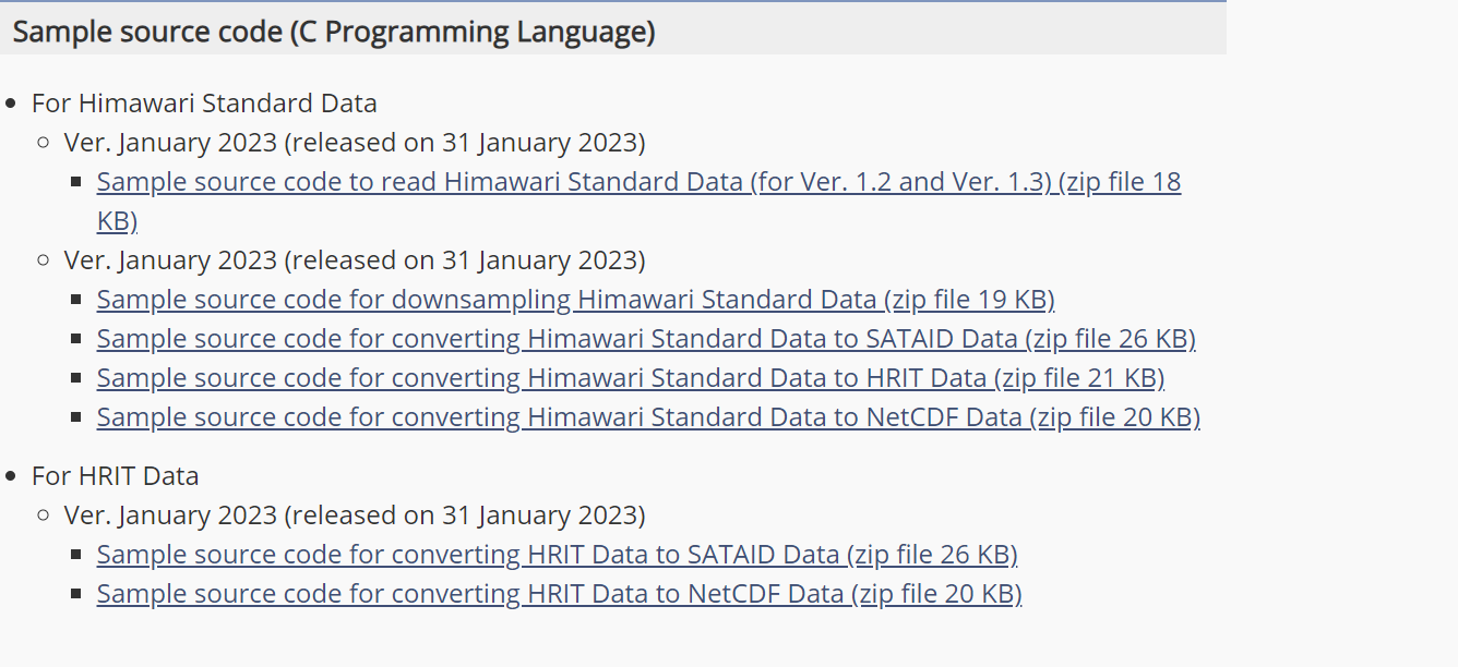 Python | Linux | 解析Himawari-8/9 | Standard Data-CSDN博客