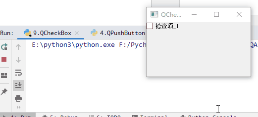 pyQt5 学习笔记（17）QCheckBox 复选框_pt5的check box如何设置只要两种状态-CSDN博客