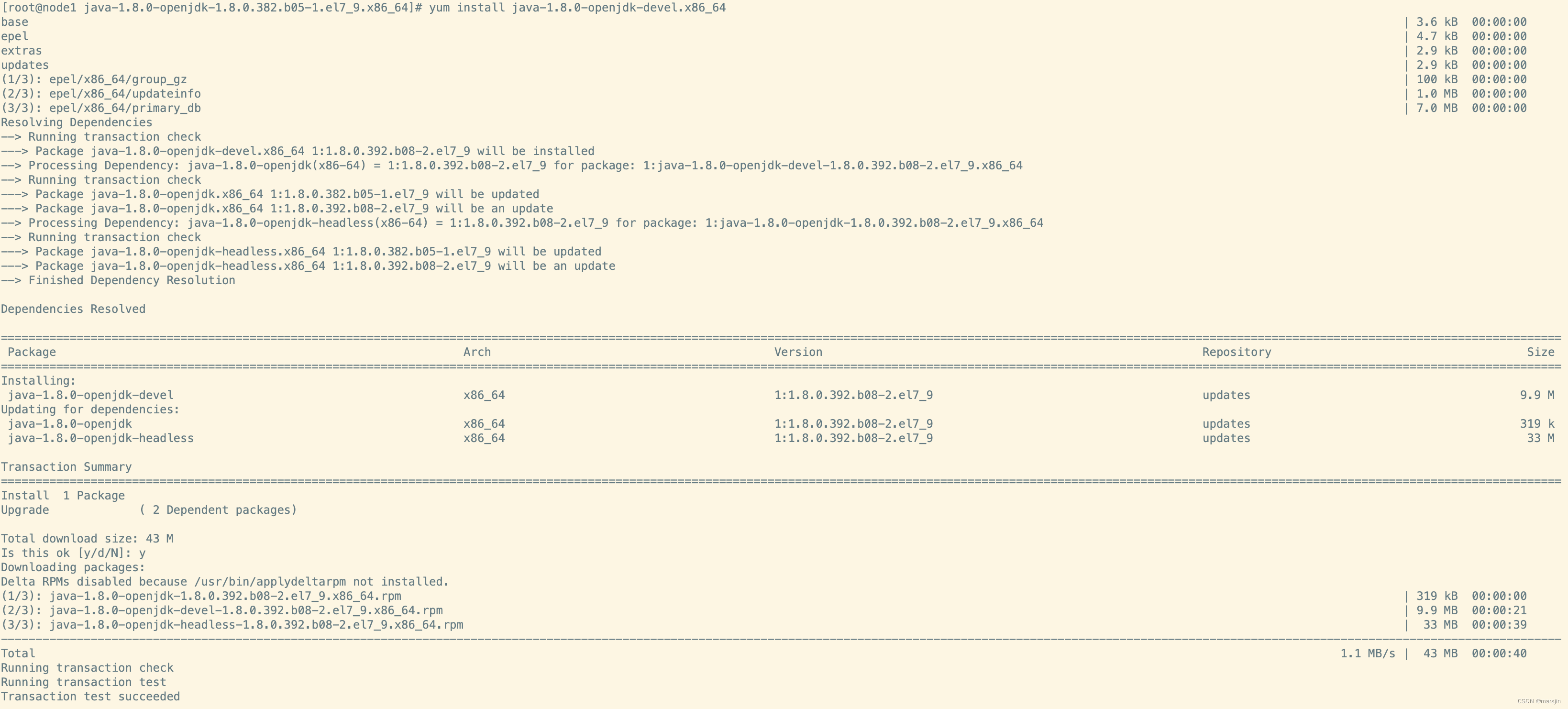 解决在Linux通过yum安装的Java没有jps的问题和jps的使用_linux jps-CSDN博客