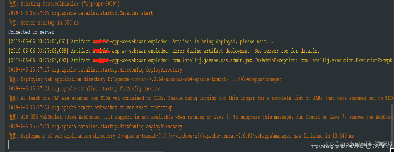 IDEA通过Tomcat启动项目到一半卡住（JDK6、tomcat7）_idea tomcatrun启动服务后卡在中间-CSDN博客