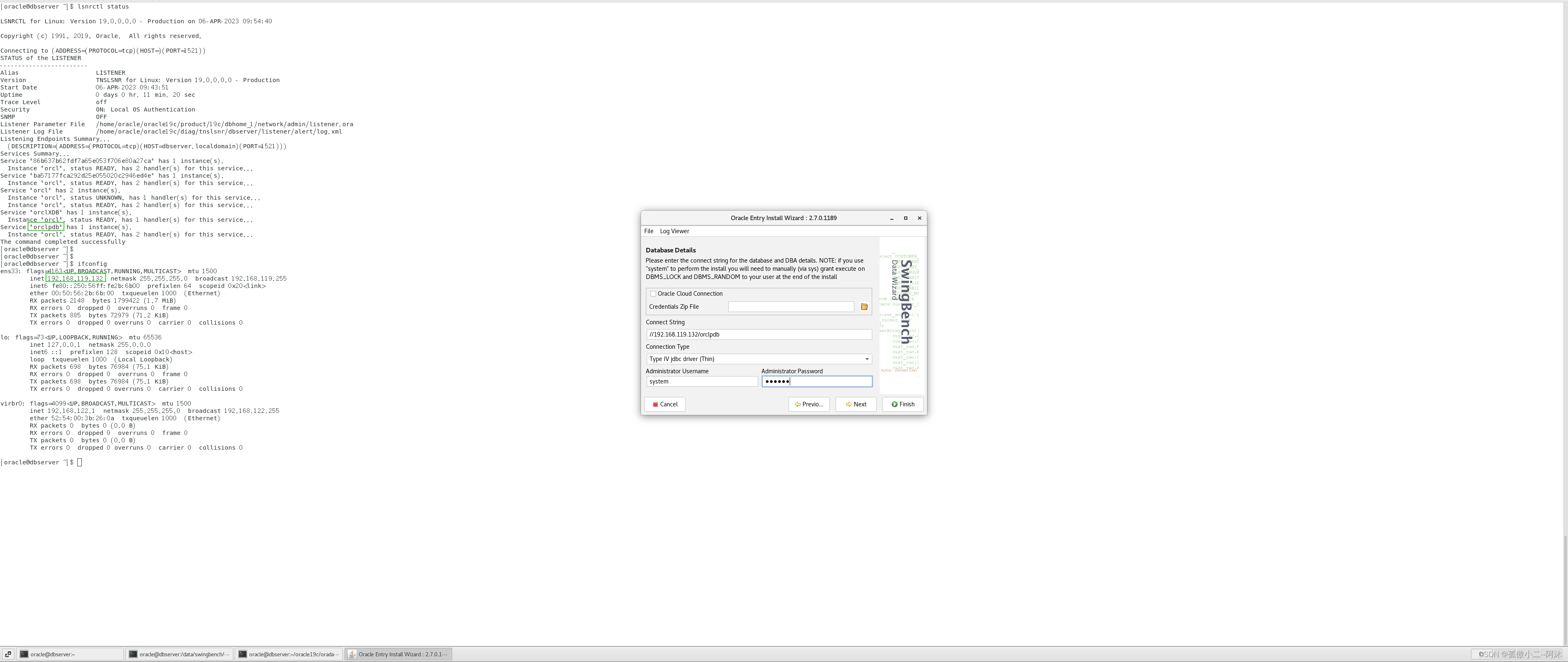 Oracle的学习心得和知识总结（十八）|Oracle数据库性能压测工具swingbench的安装和使用及AWR ASH ADDM报告生成 ...