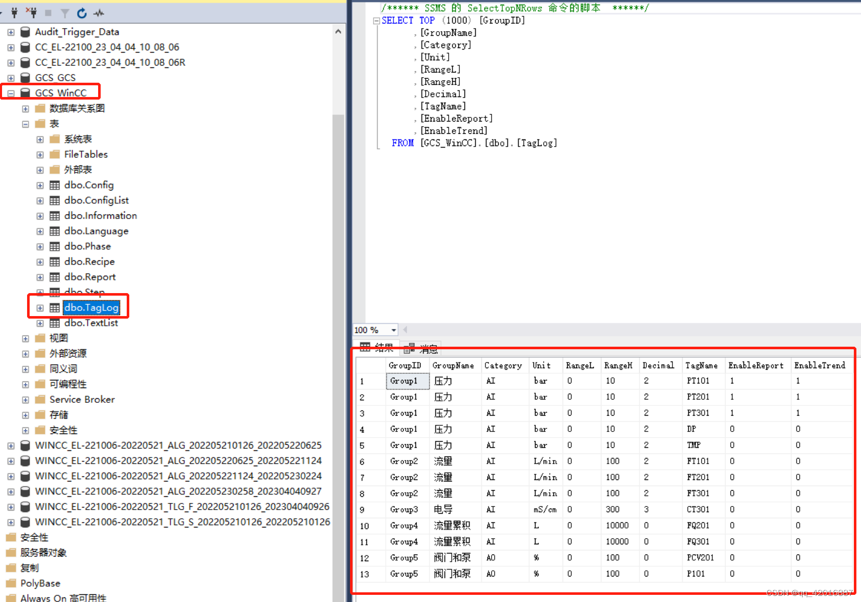 WinCC笔记：01.TreeView控件 —— (2)连接数据库创建节点_wincc 连接数据库-CSDN博客