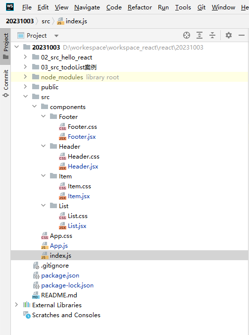 [尚硅谷React笔记]——第3章 React应用(基于React脚手架)_尚硅谷react todolist-CSDN博客