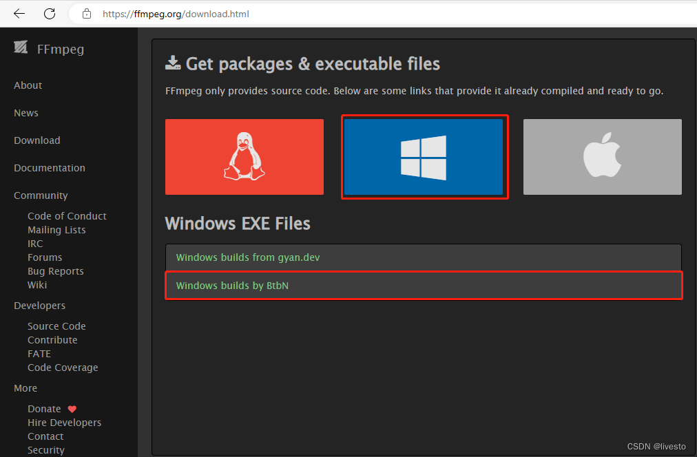 FFmpeg Windows 安装_java windows 安装 ffmpeg-CSDN博客