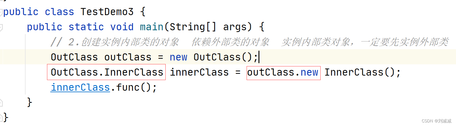 【javase】实例内部类、静态内部类和匿名内部类java内部类和匿名类的例子 Csdn博客