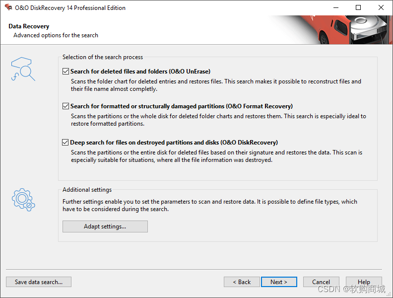 O&O DiskRecovery 14 - 专业硬盘SSD数据恢复工具软件-CSDN博客
