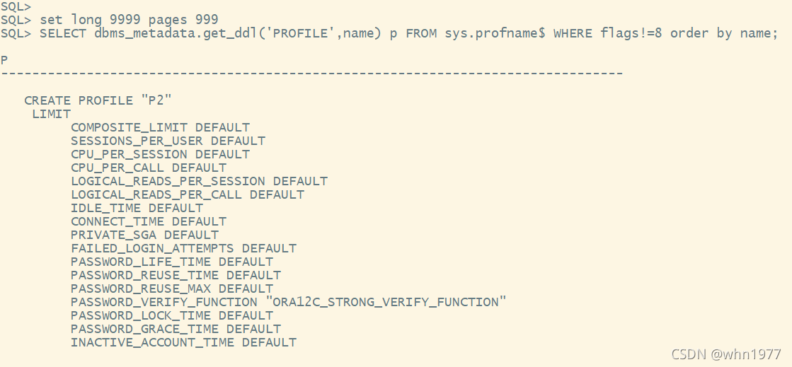 Oracle 19c 获取用户ddl_oracle 获取用户ddl-CSDN博客