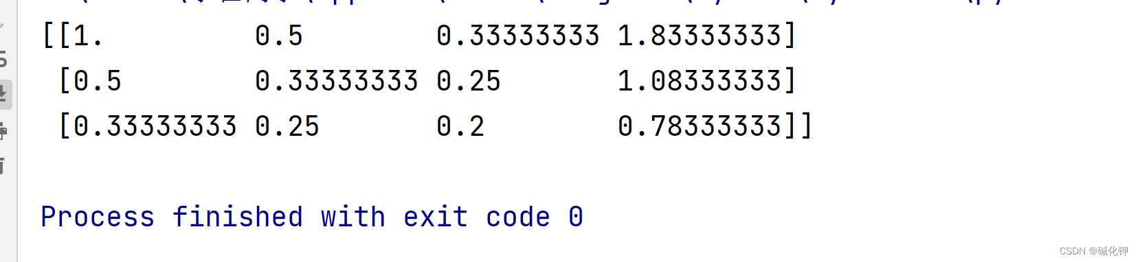 用Python生成Hilbert矩阵_python中hilbert报错-CSDN博客