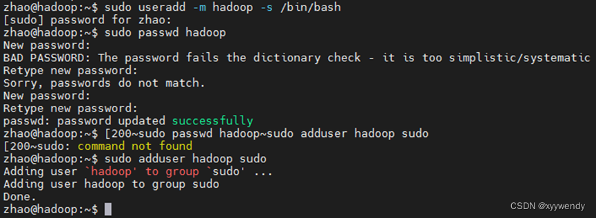 【Hadoop安装】_hadoop 安装用户-CSDN博客