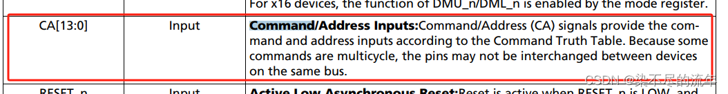 DDR5和LPDDR4/5 命令解析_ddr5 mpc-CSDN博客