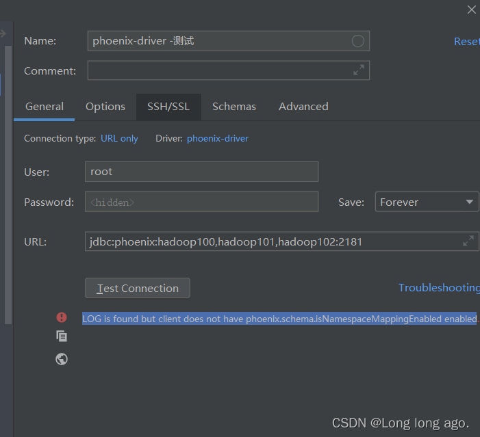 HBase入门 Phoenix使用第三方客户端DataGrip连接 连接包含hbase-site.xml配置（九）_datagrip连接hbase-CSDN博客