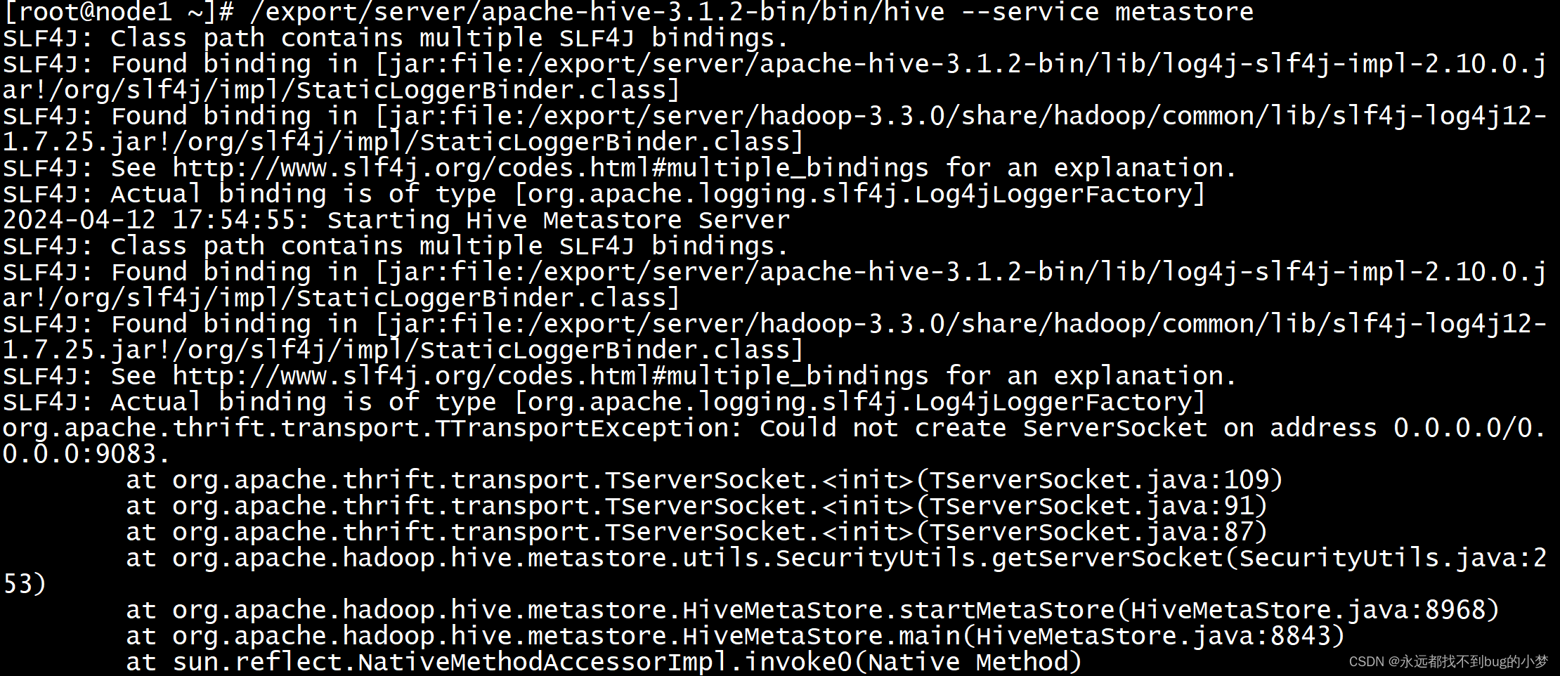 Hivemetastore服务启动方法及HiveClient与HiveBeelineClient的区别,-CSDN博客