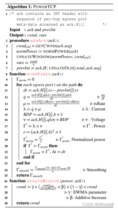 论文分享：PowerTCP: Pushing the Performance Limits of Datacenter Networks-CSDN博客
