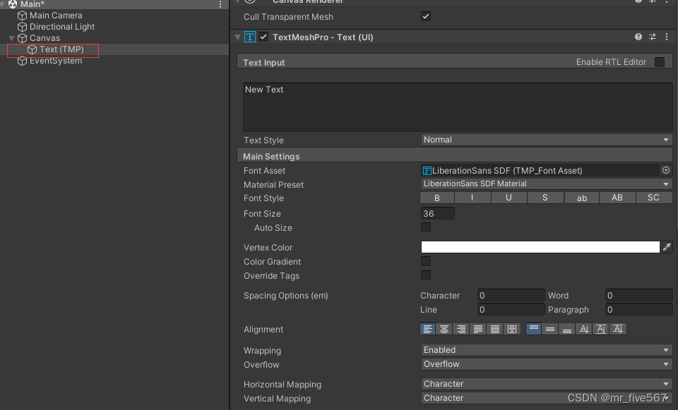 Untiy UGUI之TextMeshPro实现文字渐变色_unity渐变文字-CSDN博客