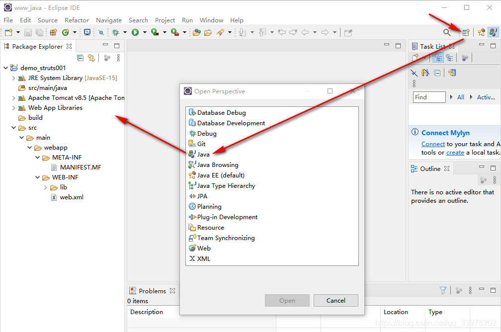 Eclipse创建struts项目并打印Hello world-CSDN博客