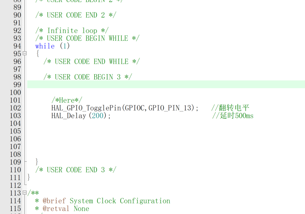 STM32F103C8T6 HAL库 GPIO 点亮LED_stmcube配置stm32f030c8数码管点亮-CSDN博客
