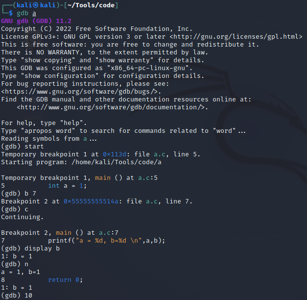 kali2021.2配置pwn环境（gdb+pwntools）_kali gdb-CSDN博客