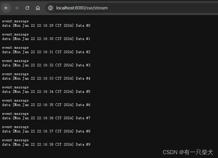 09. Springboot集成sse服务端推流_springboot sseemitter-CSDN博客